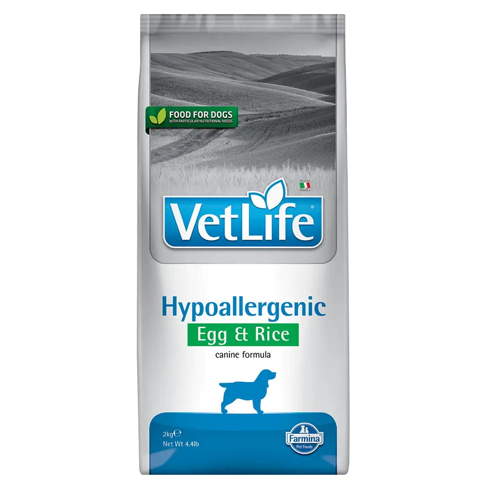 JUST DOG 寵物選品店 - Farmina法米納 • VDHE-15 VET LIFE犬用低敏配方(雞蛋+白米)• 狗狗處方犬糧飼料